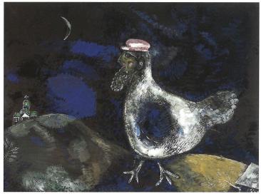 Animals in Marc Chagall's work