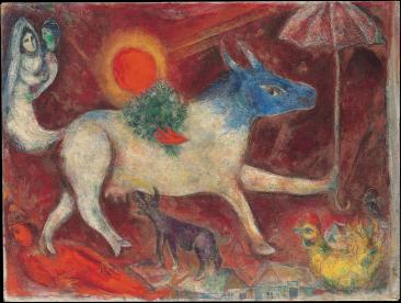 Animals in Marc Chagall's work