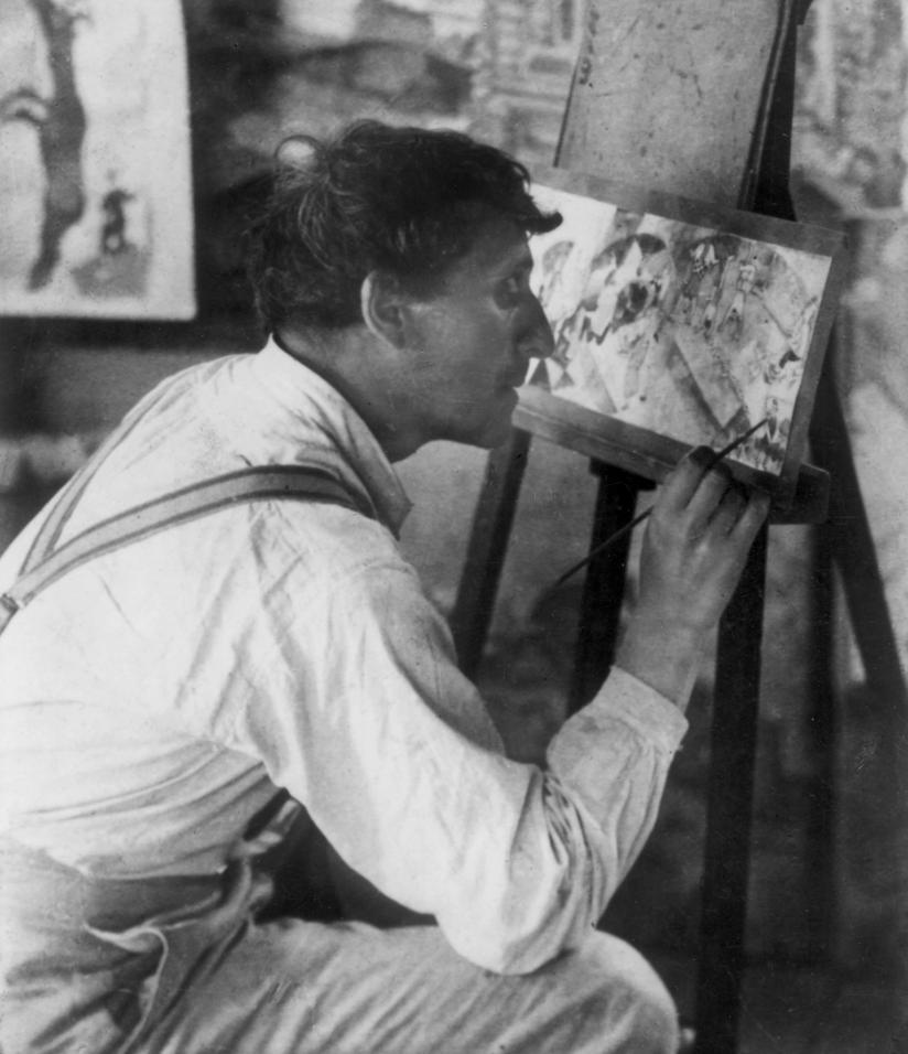 Marc Chagall's studios from 1911 to 1923