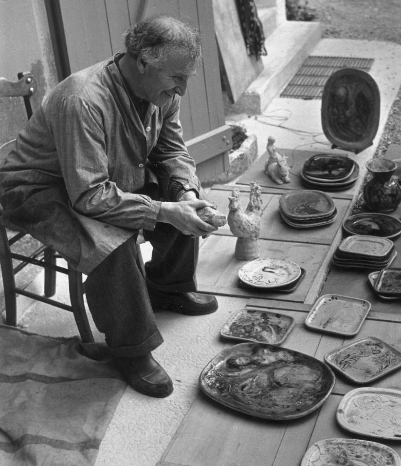 Marc Chagall's studios from 1949 to 1966