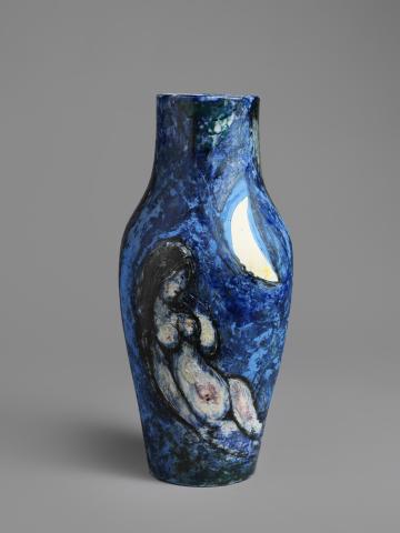 David and Bathsheba With the Moon, Ceramic by Marc Chagall (1952)