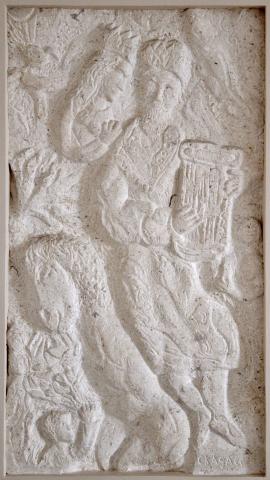 King David, Sculpture by Marc Chagall (1982 - 1983)