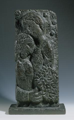 Lovers With a Bouquet, Sculpture by Marc Chagall (1958 - 1959)