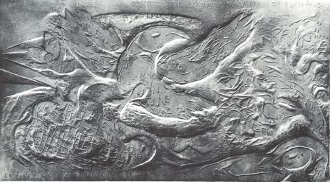 The Bird or Psalm 124, Sculpture by Marc Chagall (1957)