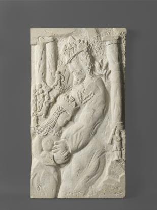 David and Bathsheba, Sculpture by Marc Chagall (1982 - 1983)