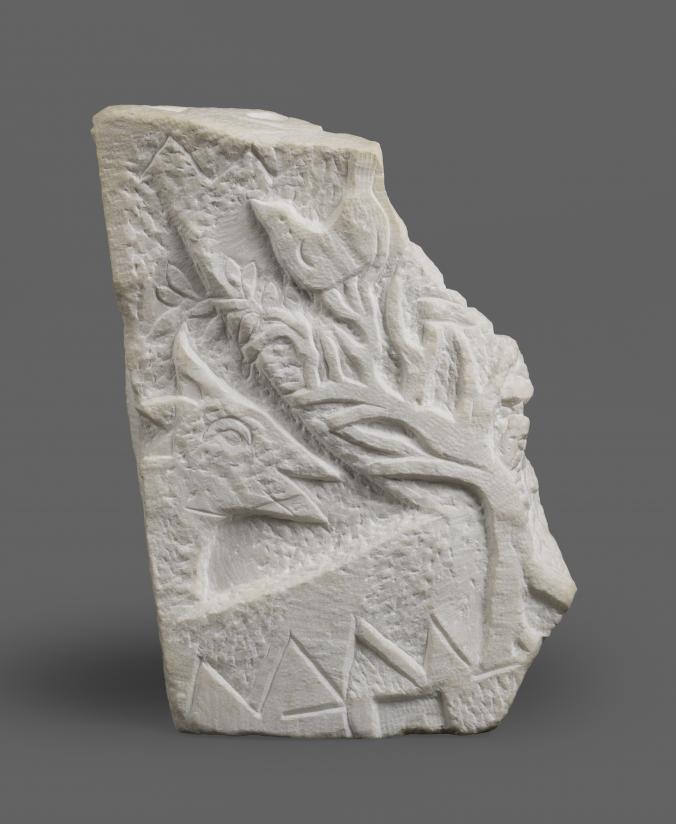 Couple With Tree, Sculpture by Marc Chagall (1969)