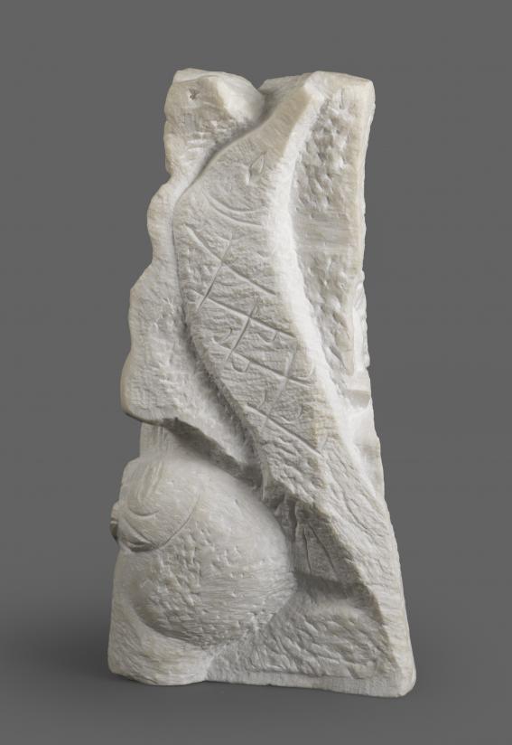 Couple With Tree, Sculpture by Marc Chagall (1969)