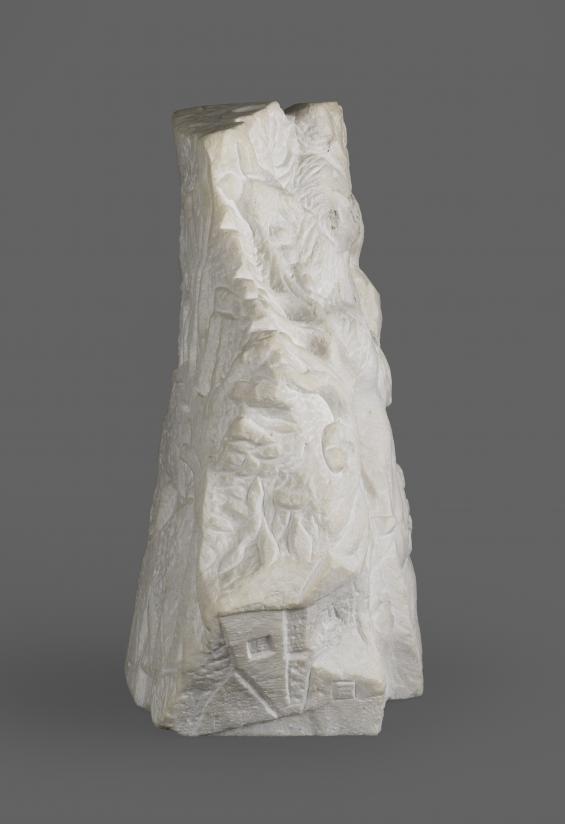 Couple With Tree, Sculpture by Marc Chagall (1969)