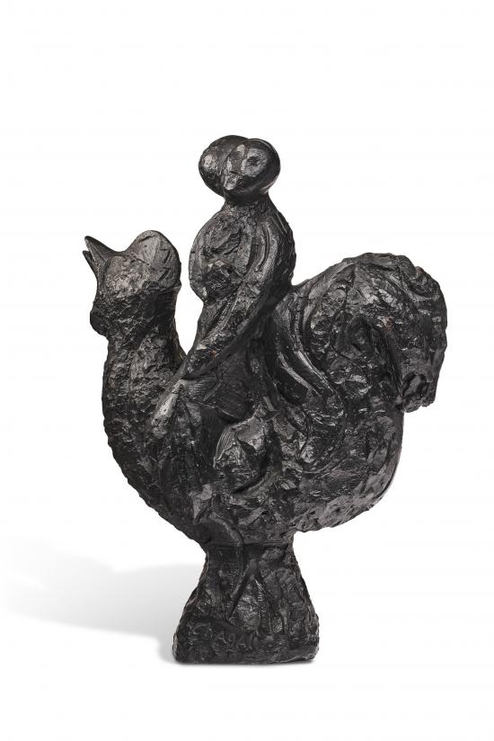 The Rooster, Sculpture by Marc Chagall (1958 - 1959)