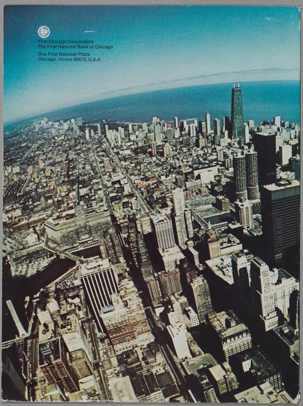 Lettre de Gaylord Freeman, président du conseil de The First National Bank of Chicago (Chicago ...