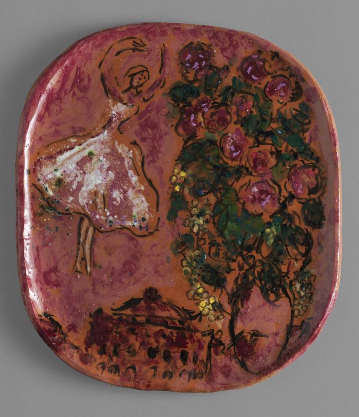 The Opera House, Ceramic by Marc Chagall (1953)